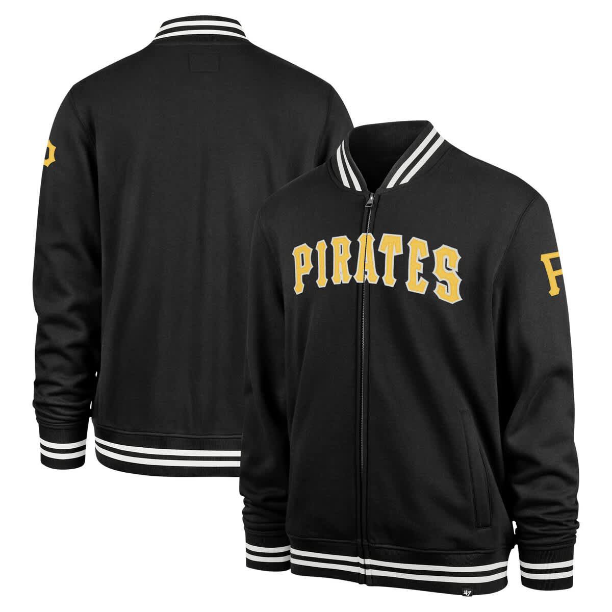 '47 MLB Pittsburgh Pirates Wax Pack Pro Camden Full-Zip Track Jacket | Belk