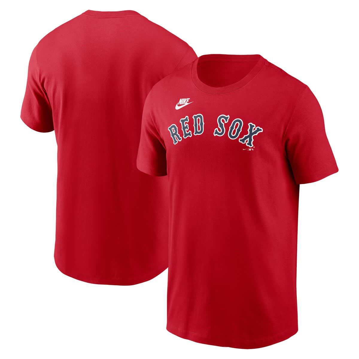 Nike® Boston Red Sox MLB Nike Boston Sox Cooperstown Wordmark T-Shirt ...