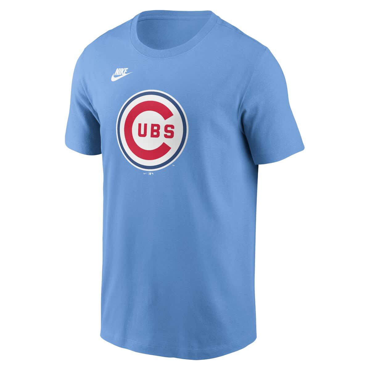 Nike® MLB Nike Light Chicago Cubs Cooperstown Collection Team Logo T ...