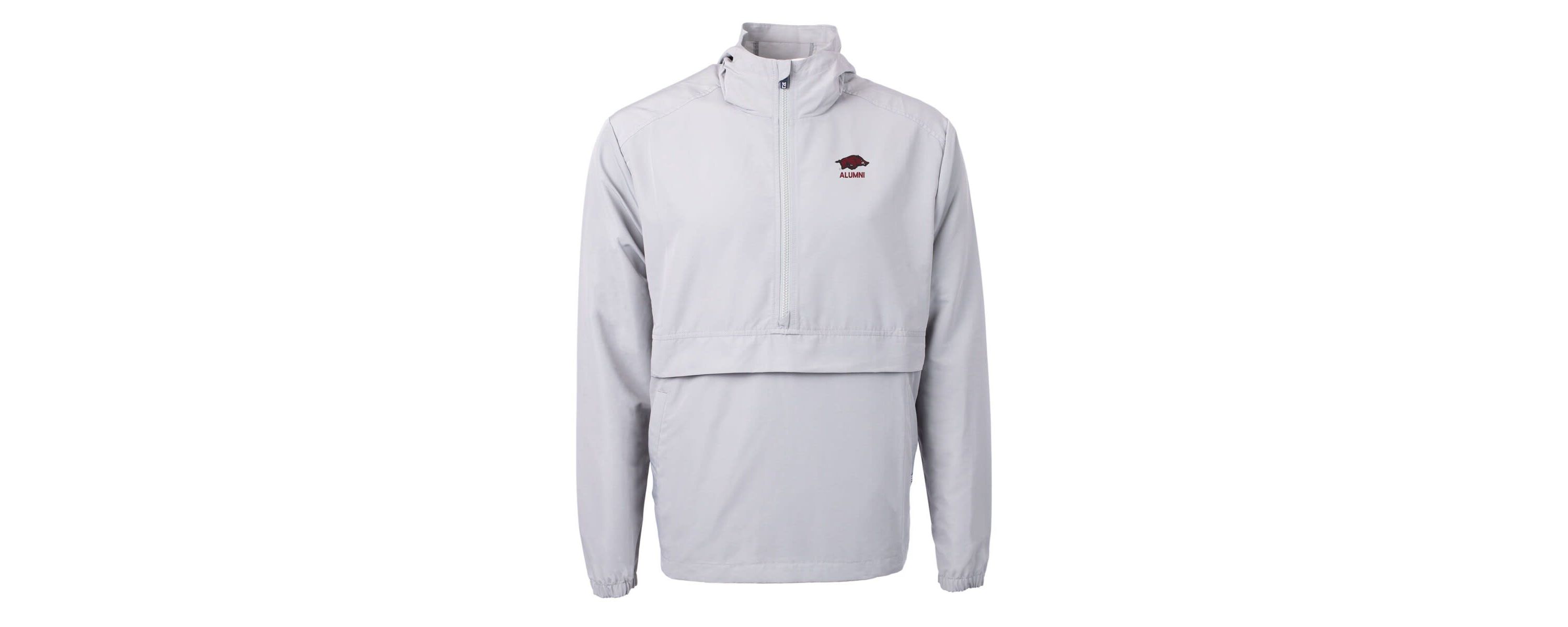Cutter & Buck NCAA Arkansas Razorbacks Alumni Logo Charter Eco Knit ...
