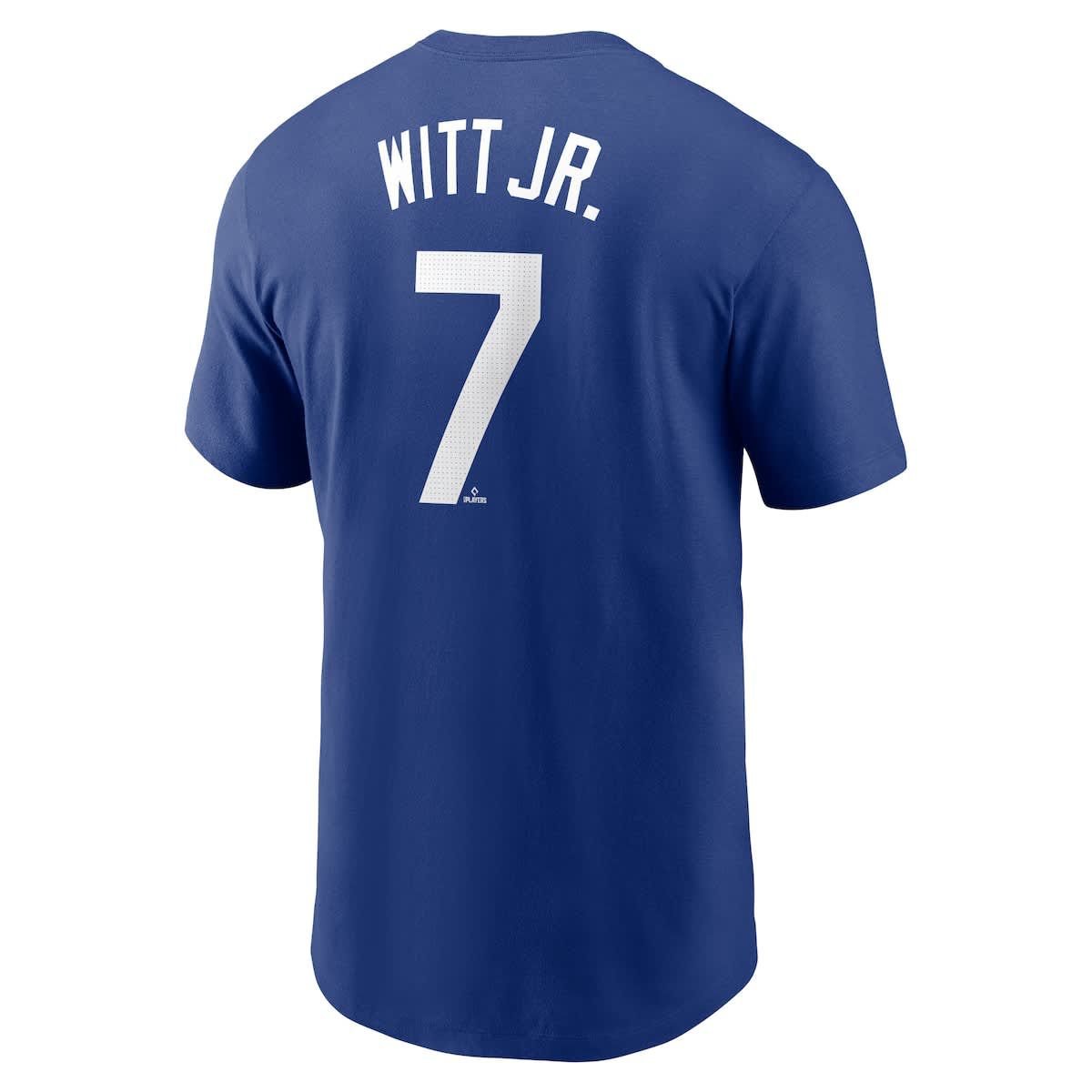 Nike® MLB Nike Bobby Witt Jr. Kansas City Royals Fuse Name & Number T ...