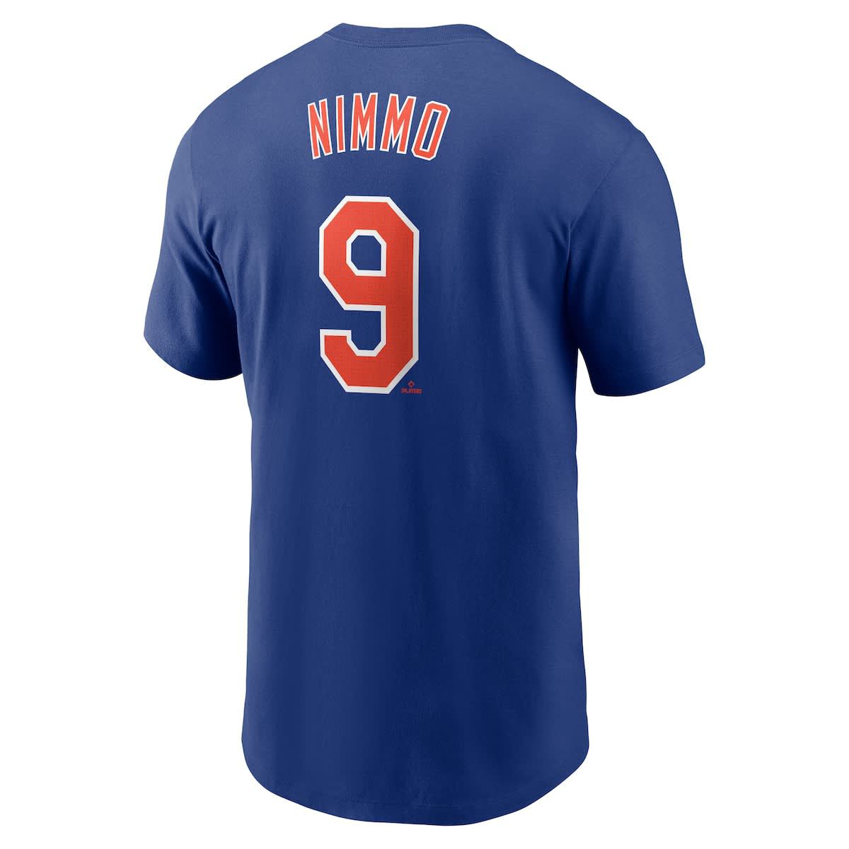 Nike® MLB Nike Brandon Nimmo New York Mets Fuse Name & Number T-Shirt ...