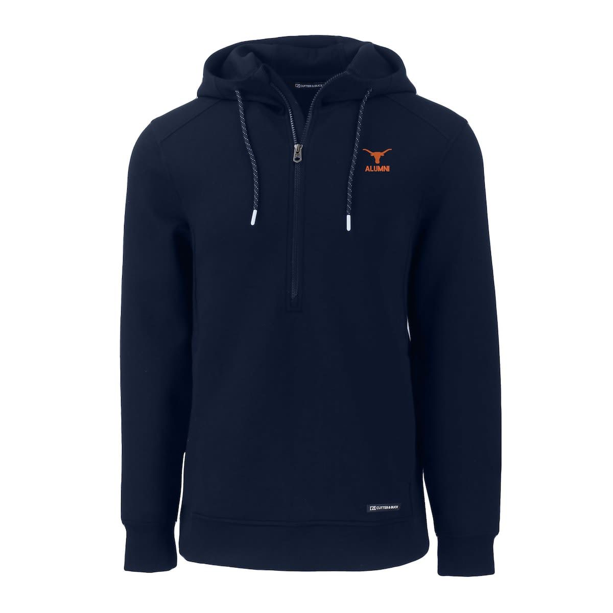 Cutter & Buck NCAA Texas Longhorns Alumni Logo Roam Eco Recycled Half ...