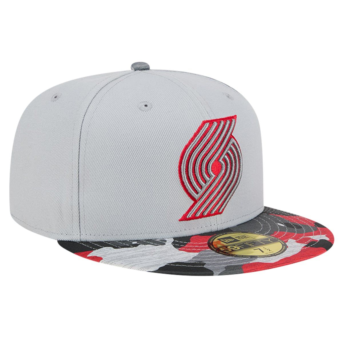 New Era NBA Portland Trail Blazers Active Color Visor 59FIFTY Fitted ...