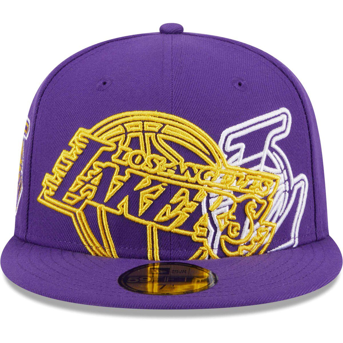New Era NBA Los Angeles Lakers Game Day Hollow Logo Mashup 59FIFTY ...