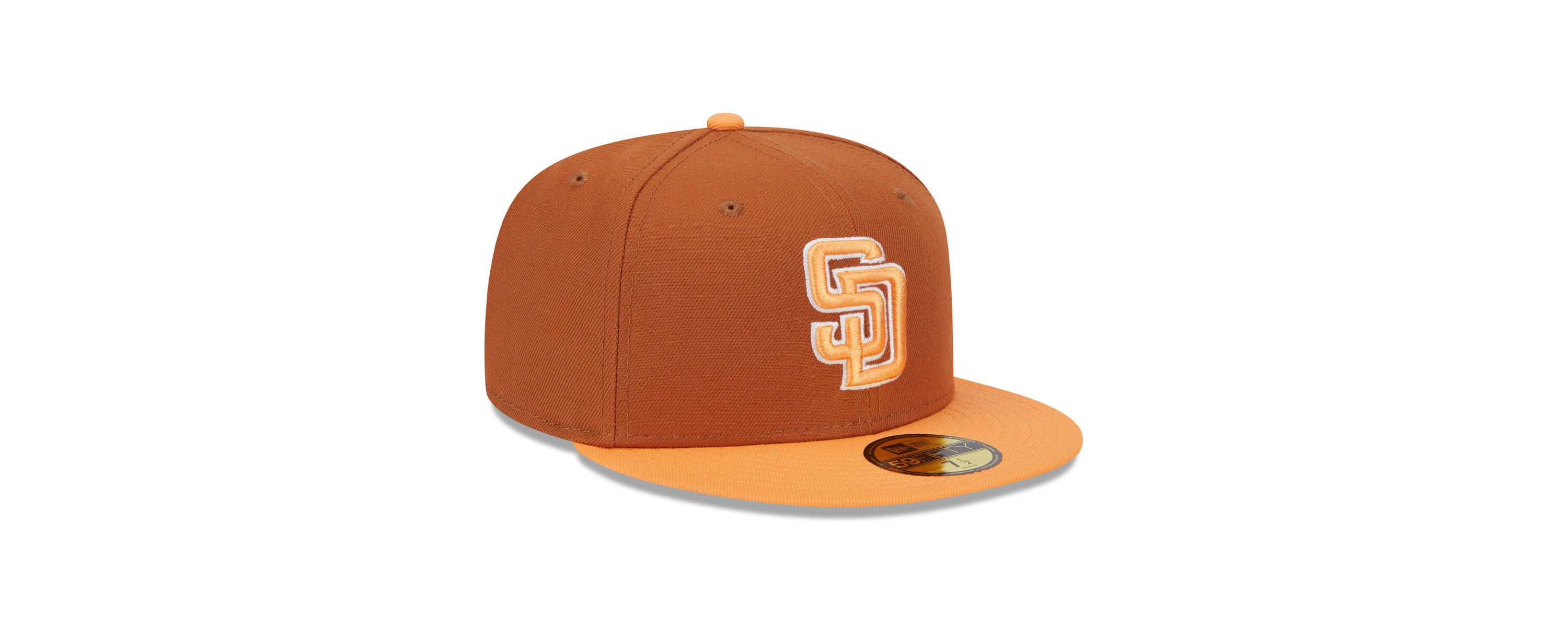 New Era MLB Brown/Orange San Diego Padres Spring Color Basic Two-Tone ...