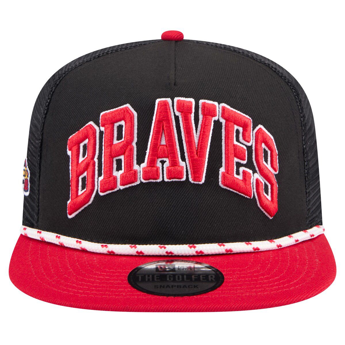 New Era MLB Atlanta Braves Throwback Meshback Golfer Hat | Belk