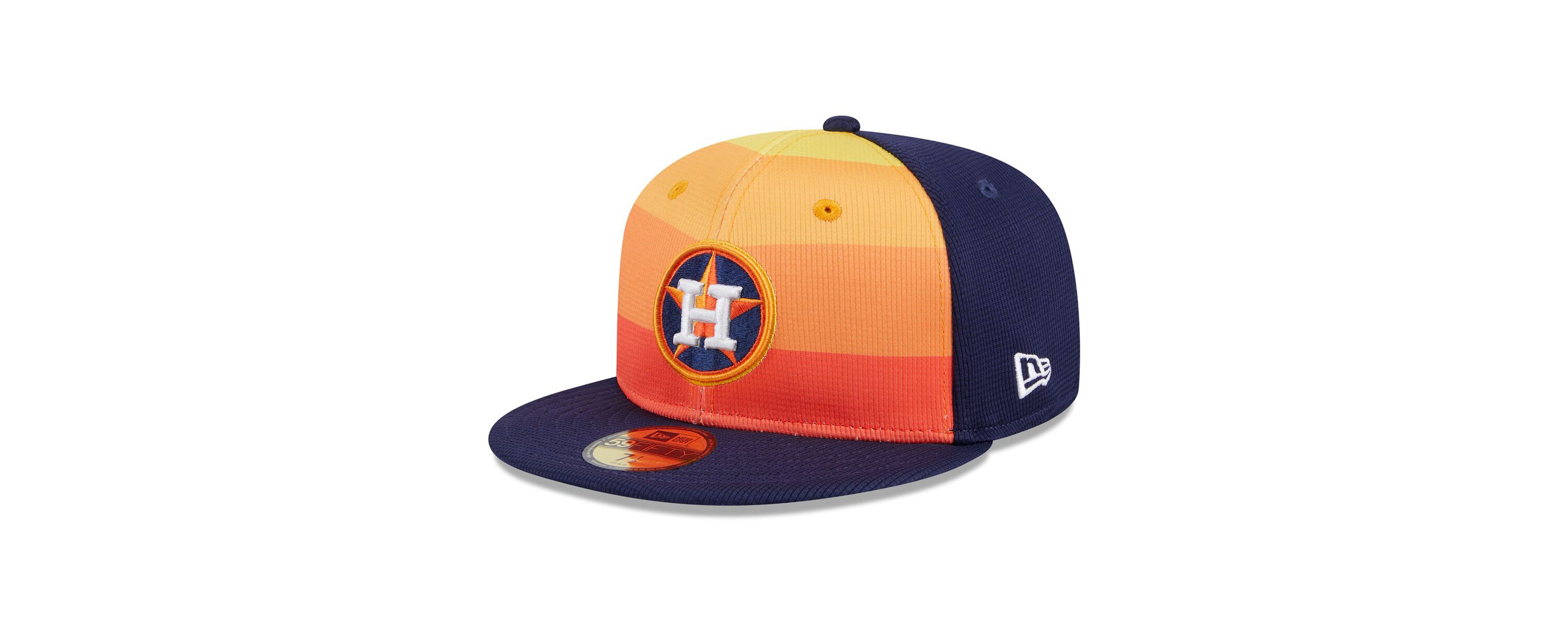 New Era MLB Houston Astros 2025 Batting Practice 59FIFTY Fitted Hat | Belk