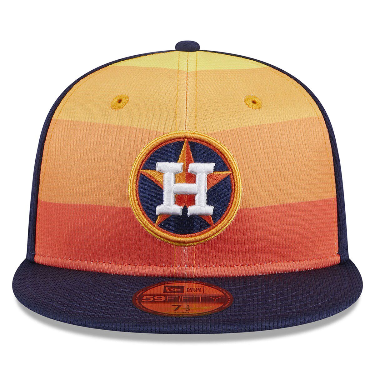 New Era MLB Houston Astros 2025 Batting Practice 59FIFTY Fitted Hat | Belk