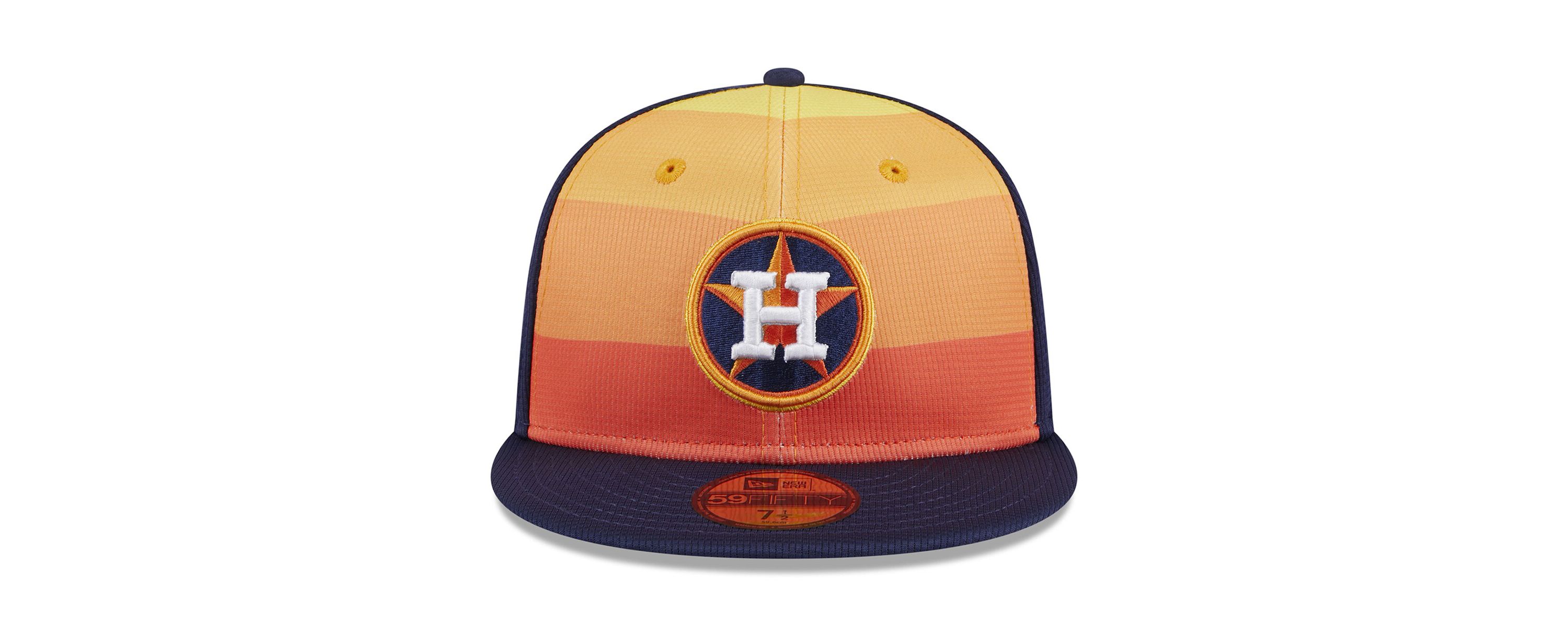 New Era MLB Houston Astros 2025 Batting Practice 59FIFTY Fitted Hat | Belk