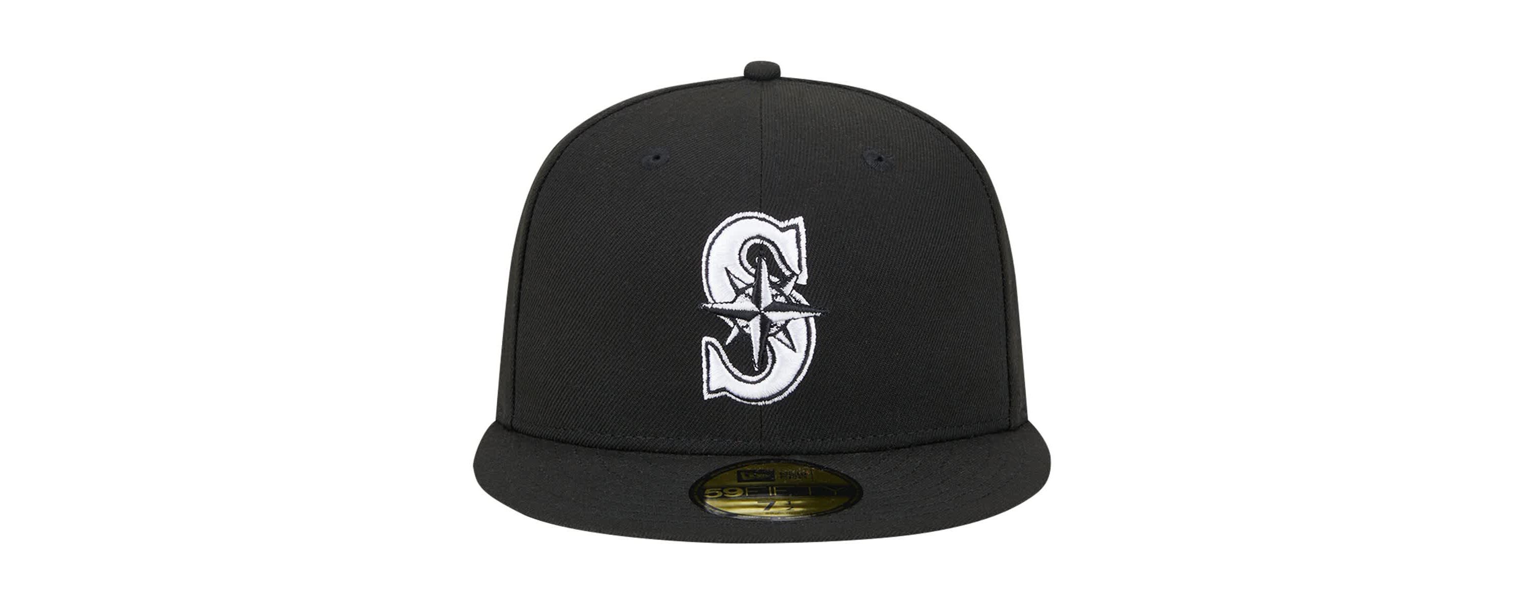 New Era MLB Seattle Mariners Logo 59FIFTY Fitted Hat | Belk