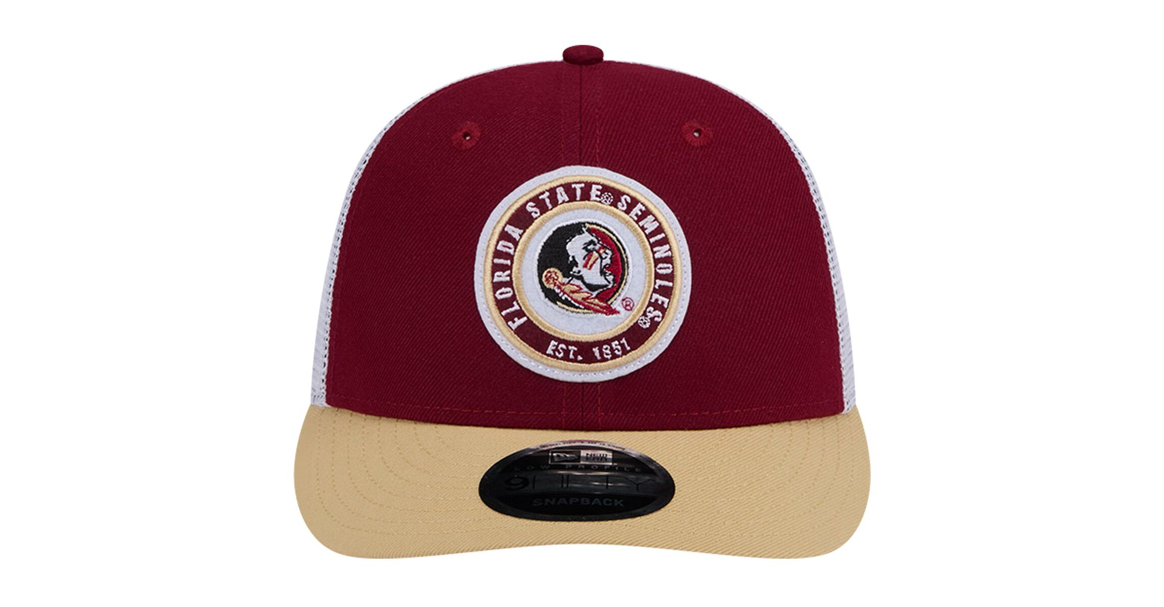 New Era NCAA Florida State Seminoles Throwback Circle Patch 9FIFTY ...