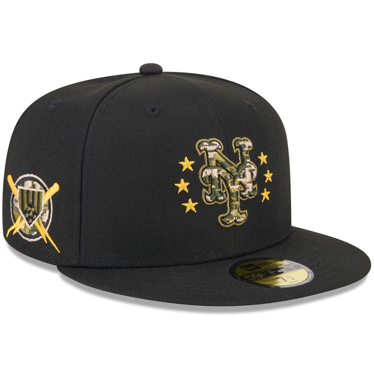 New Era MLB New York Mets 2024 Armed Forces Day On-Field 59FIFTY Fitted ...