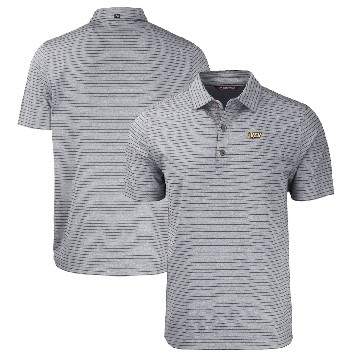 Cutter & Buck NCAA VCU Rams Forge Eco ed Stripe Stretch Recycled Polo ...