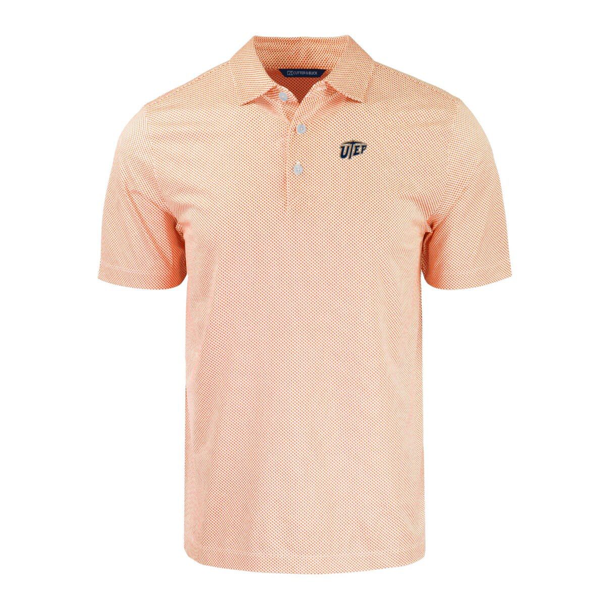Cutter & Buck NCAA UTEP Miners Pike Eco Symmetry Print Stretch Recycled ...