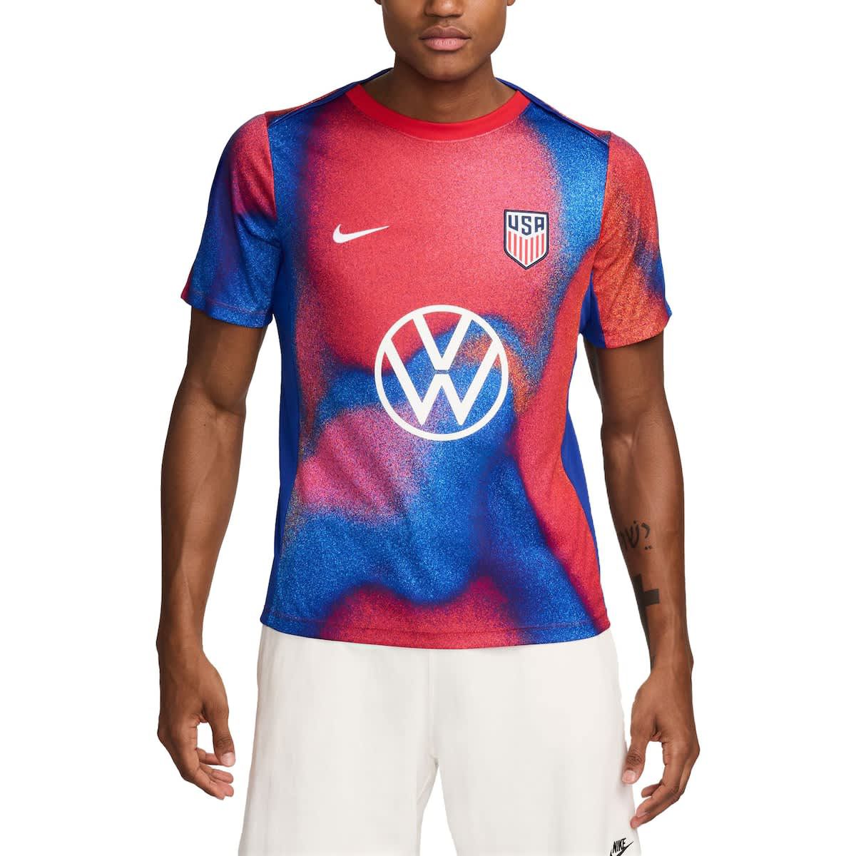 Nike® Soccer National Teams Nike USMNT 2024 Academy Pro Pre-Match Top ...