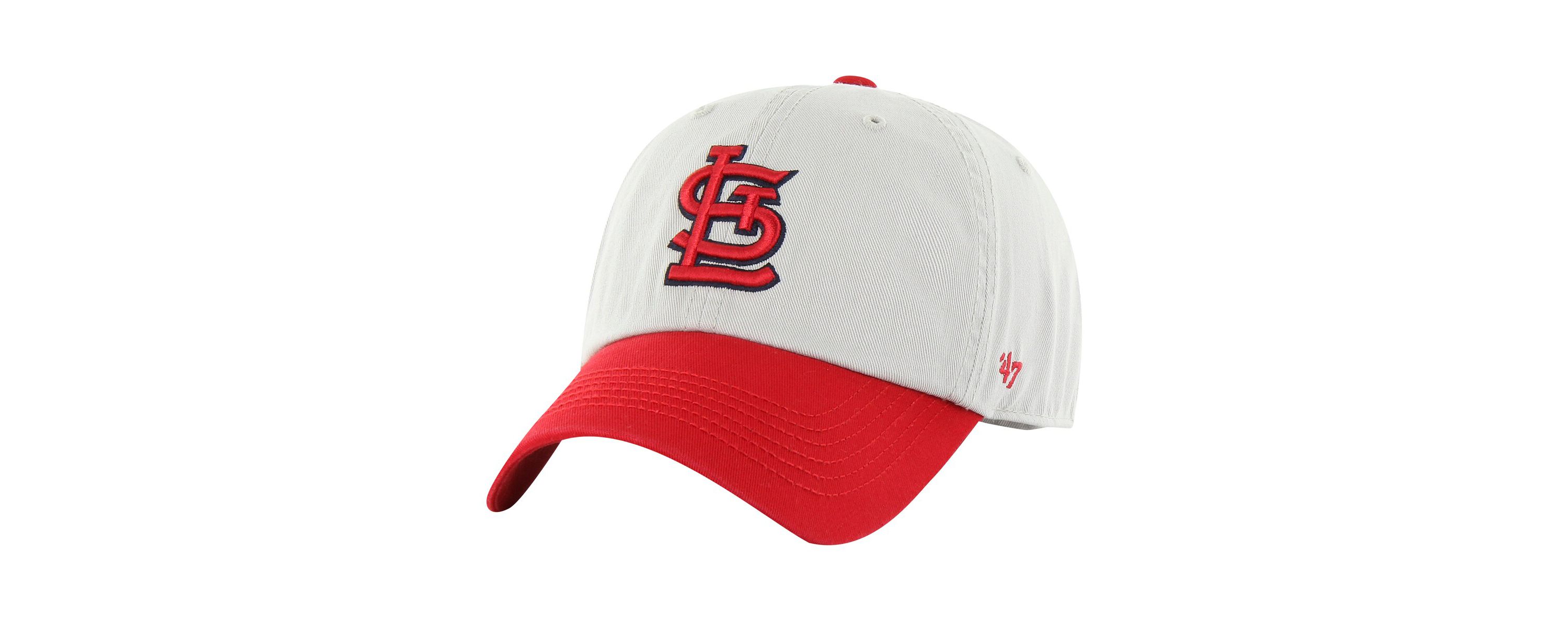 '47 MLB Gray/Red St. Louis Cardinals Sure Shot Classic Franchise Fitted ...