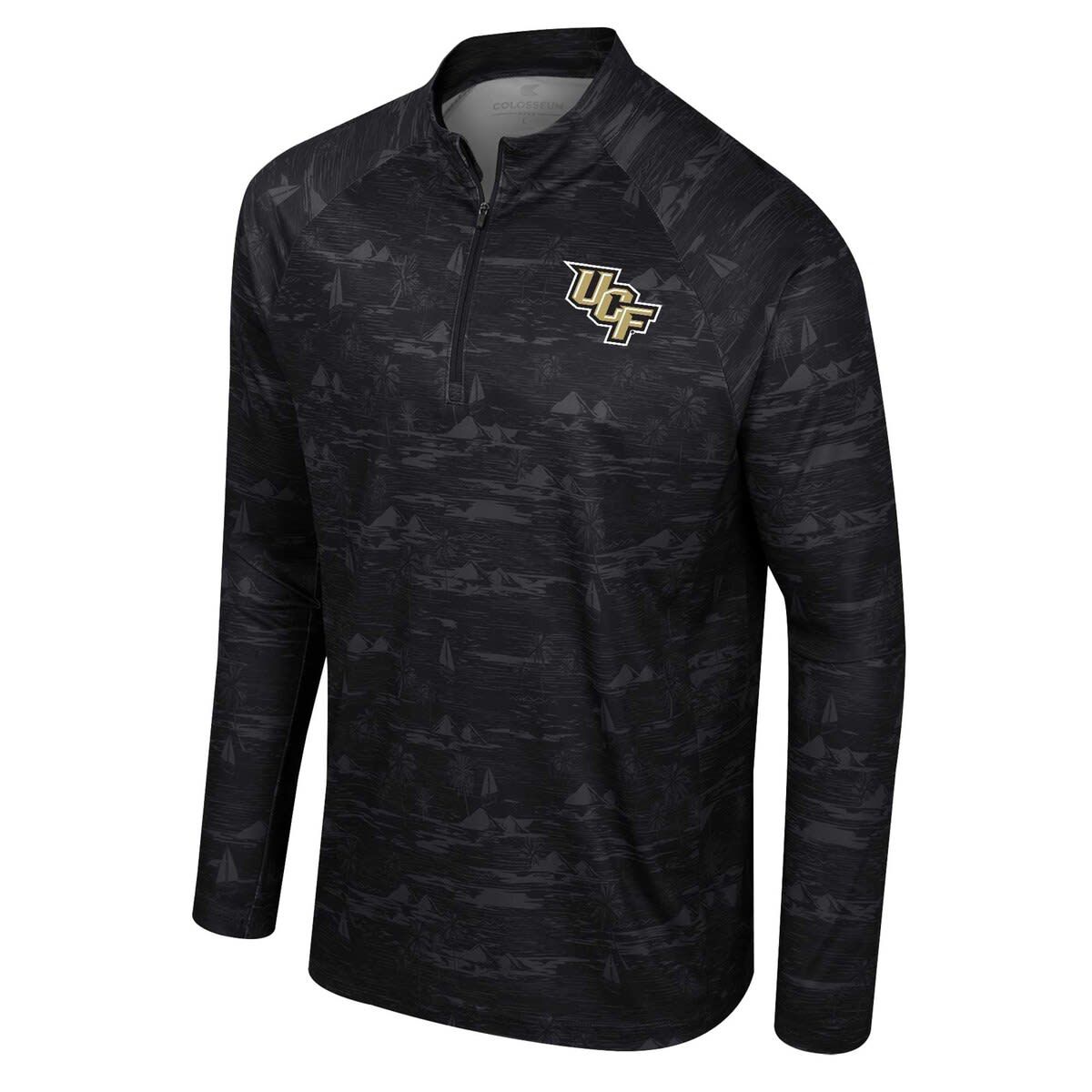 Colosseum NCAA UCF Knights Carson Raglan Quarter-Zip Jacket | Belk