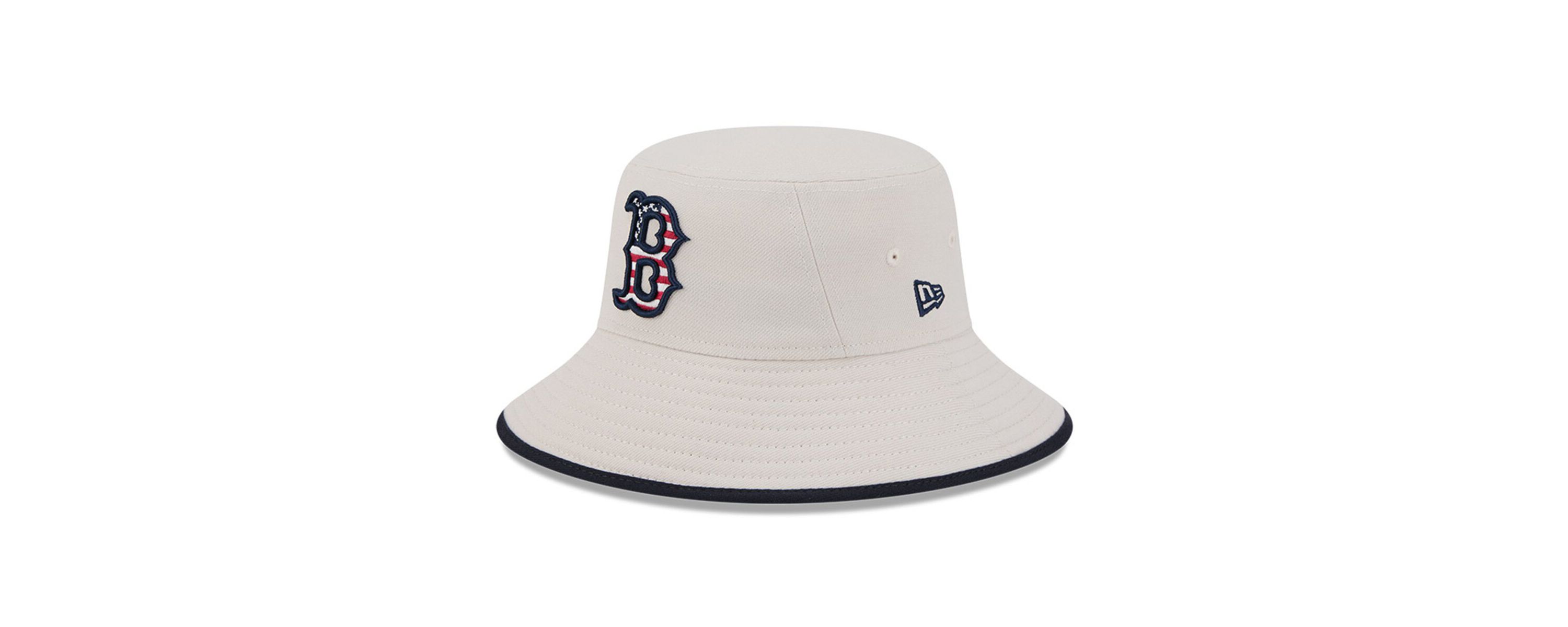 New Era Boston Red Sox MLB Boston Sox 2024 Fourth of July Bucket Hat | Belk