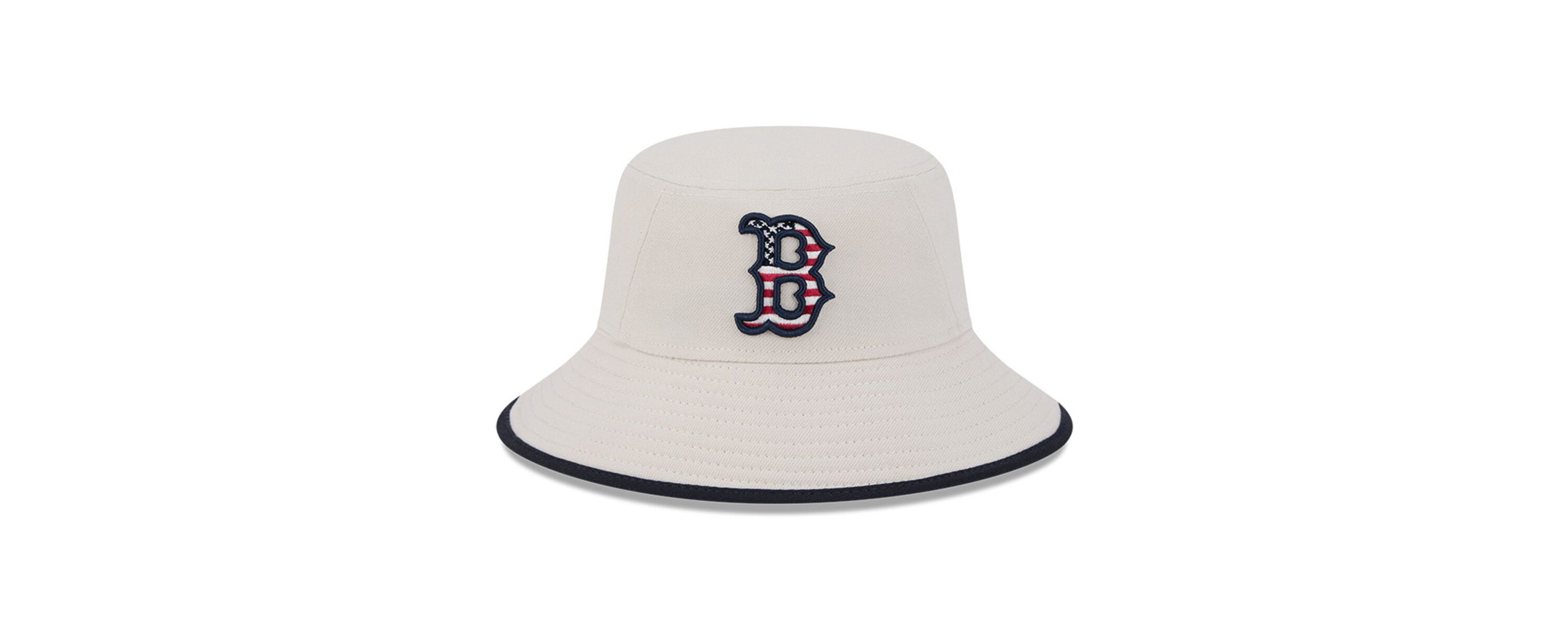 New Era Boston Red Sox MLB Boston Sox 2024 Fourth of July Bucket Hat | Belk