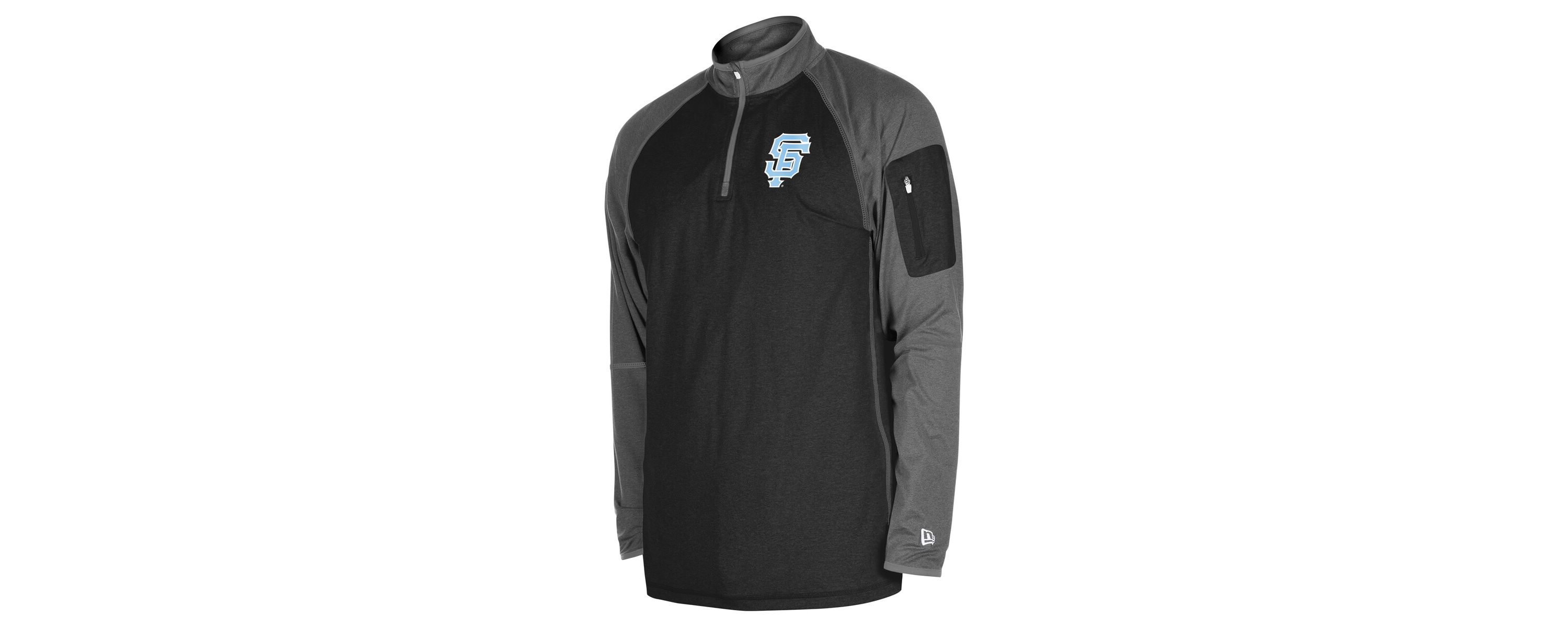 New Era MLB San Francisco Giants Father's Day Raglan Quarter-Zip Top | Belk