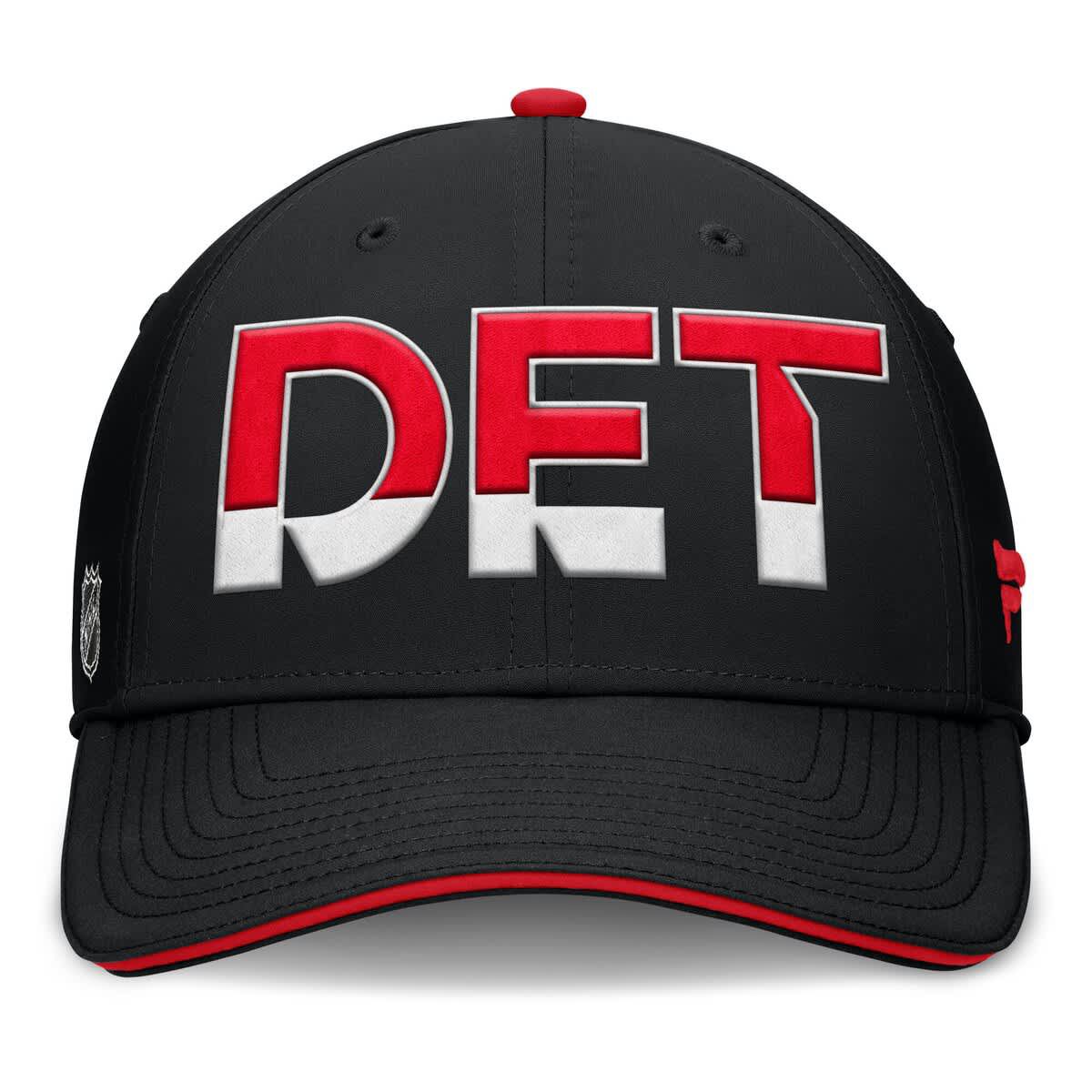 Fanatics NHL Fanatics Black/Red Detroit Wings Authentic Pro Rink Team ...