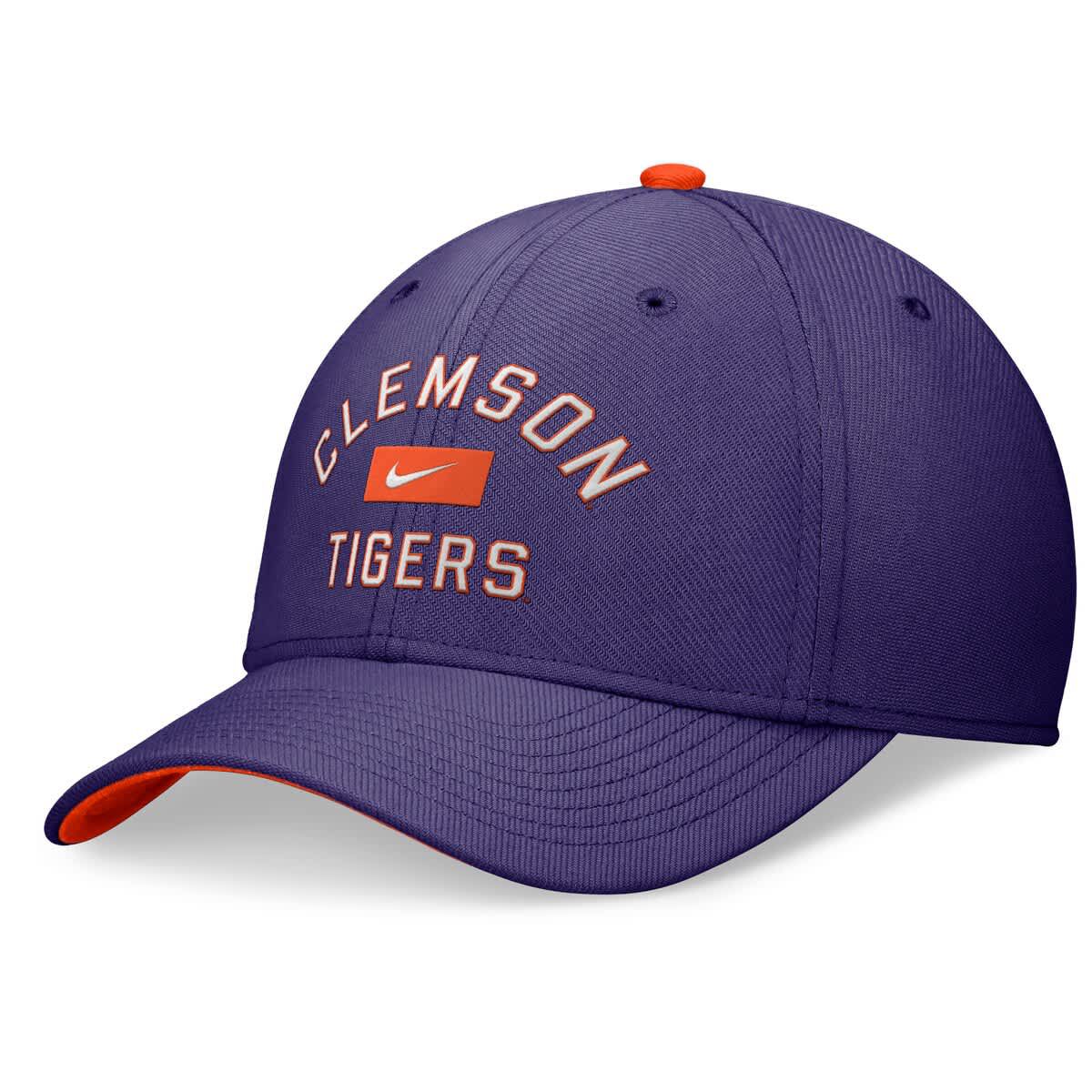 Nike® NCAA Nike Clemson Tigers Primetime Rise Swoosh Flex Hat | Belk