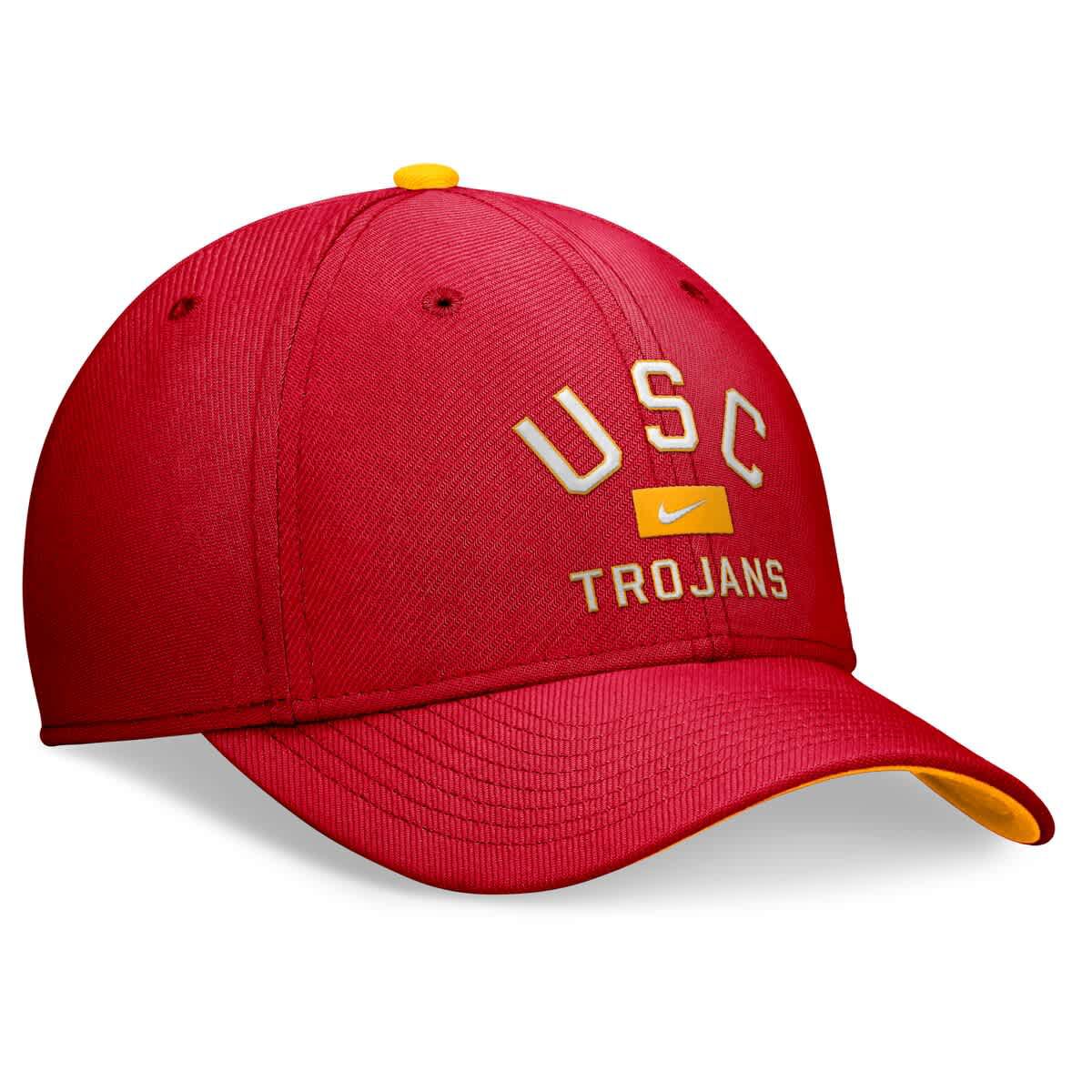 Nike® NCAA Nike USC Trojans Primetime Rise Swoosh Flex Hat | Belk