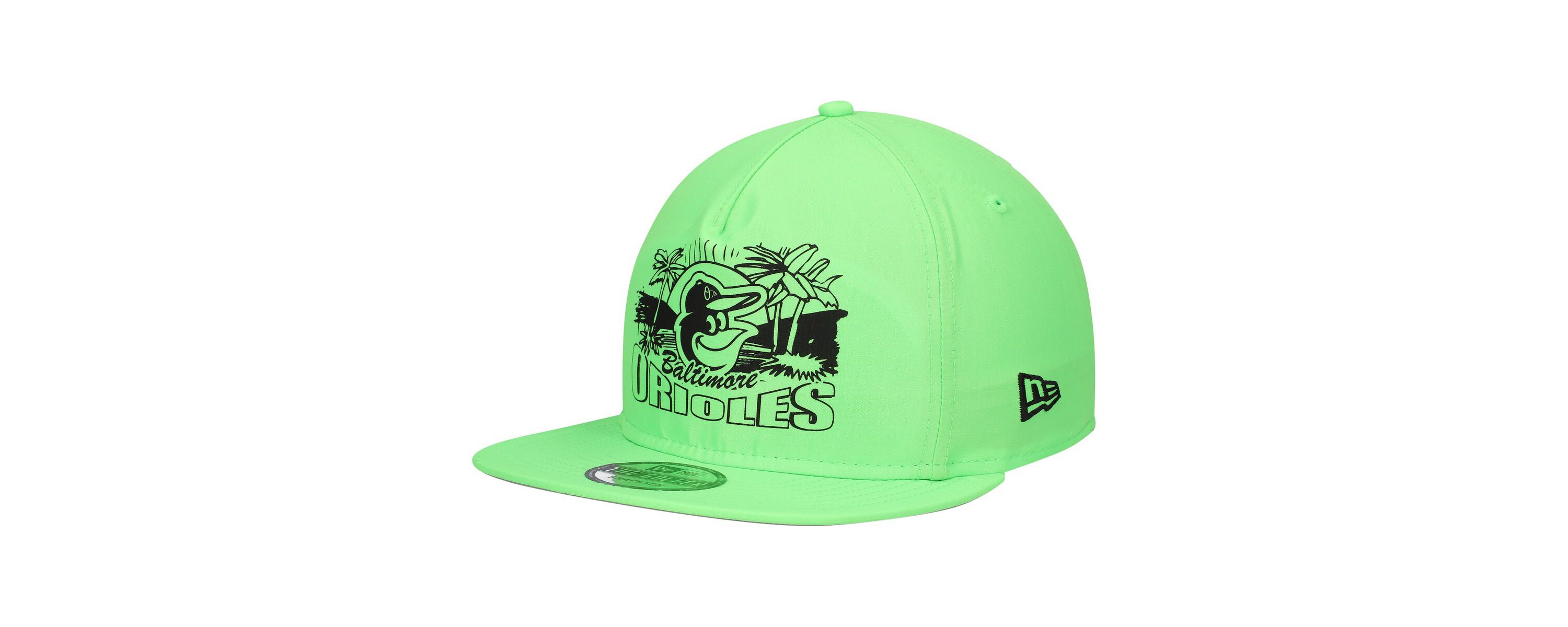 New Era MLB Baltimore Orioles Neon Golfer Snapback Hat | Belk