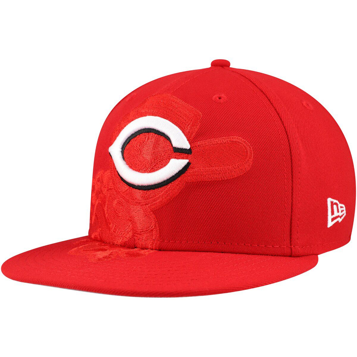 New Era MLB Cincinnati Reds Shadow Logo 59FIFTY Fitted Hat | Belk