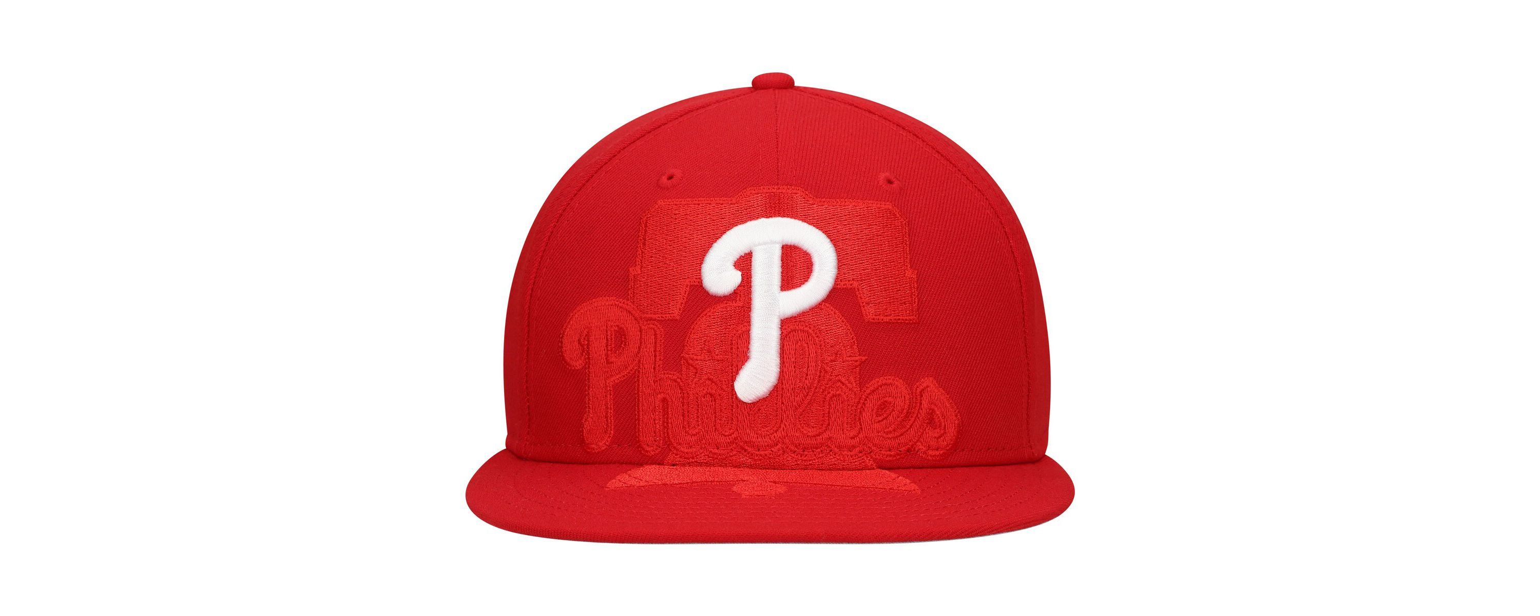 New Era MLB Philadelphia Phillies Shadow Logo 59FIFTY Fitted Hat | Belk