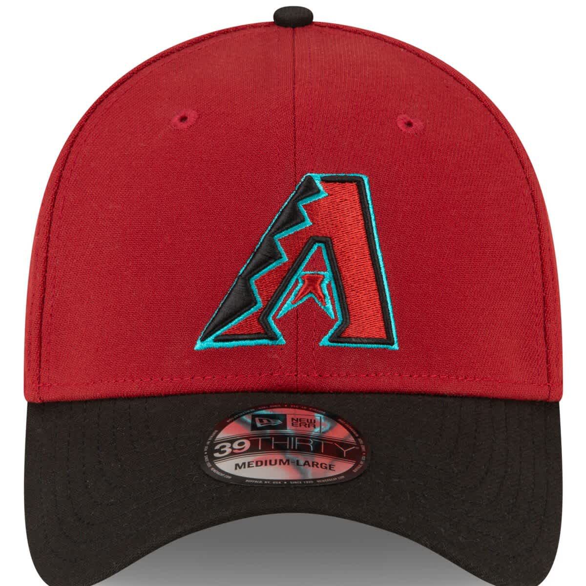 New Era MLB Red/Black Arizona Diamondbacks Team Classic 39THIRTY Flex ...