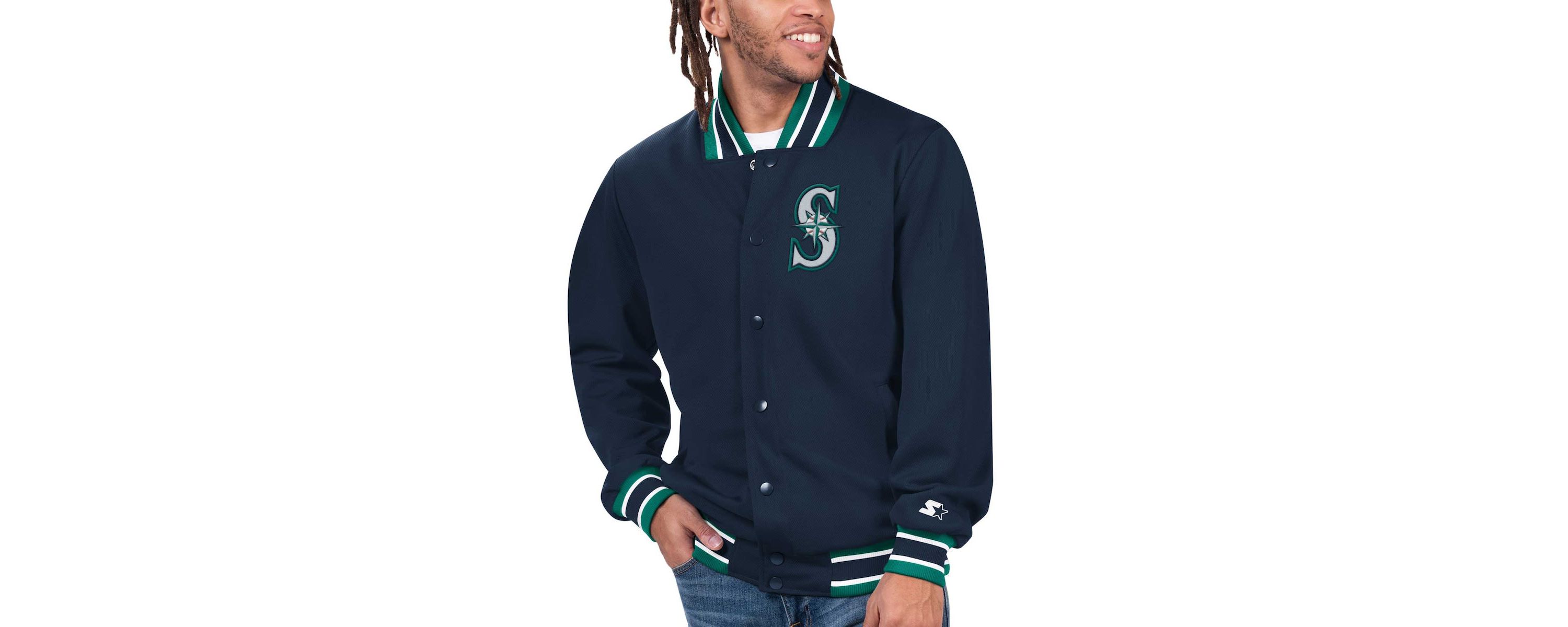 Starter MLB Seattle Mariners Secret Weapon Full-Snap Jacket | Belk