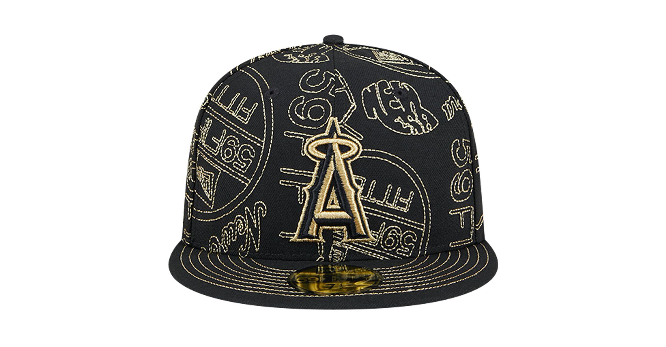 New Era MLB Los Angeles Angels 59FIFTY Day Allover Fitted Hat | Belk