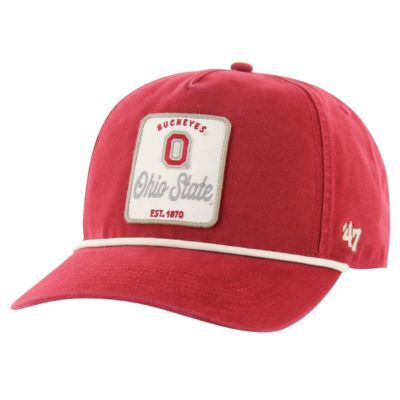 '47 NCAA Ohio State Buckeyes Pitstop Hitch Rope Adjustable Hat | belk