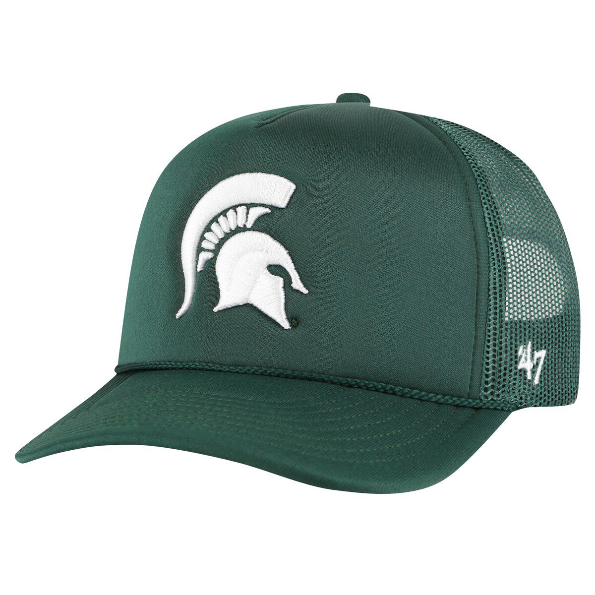 '47 NCAA Michigan State Spartans Foam Front Mesh Trucker Snapback Hat ...
