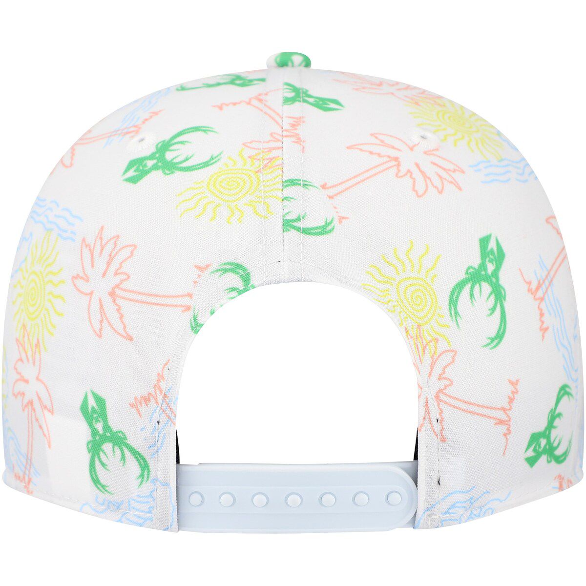 New Era NBA Milwaukee Bucks Palm Trees and Waves Golfer Adjustable Hat ...