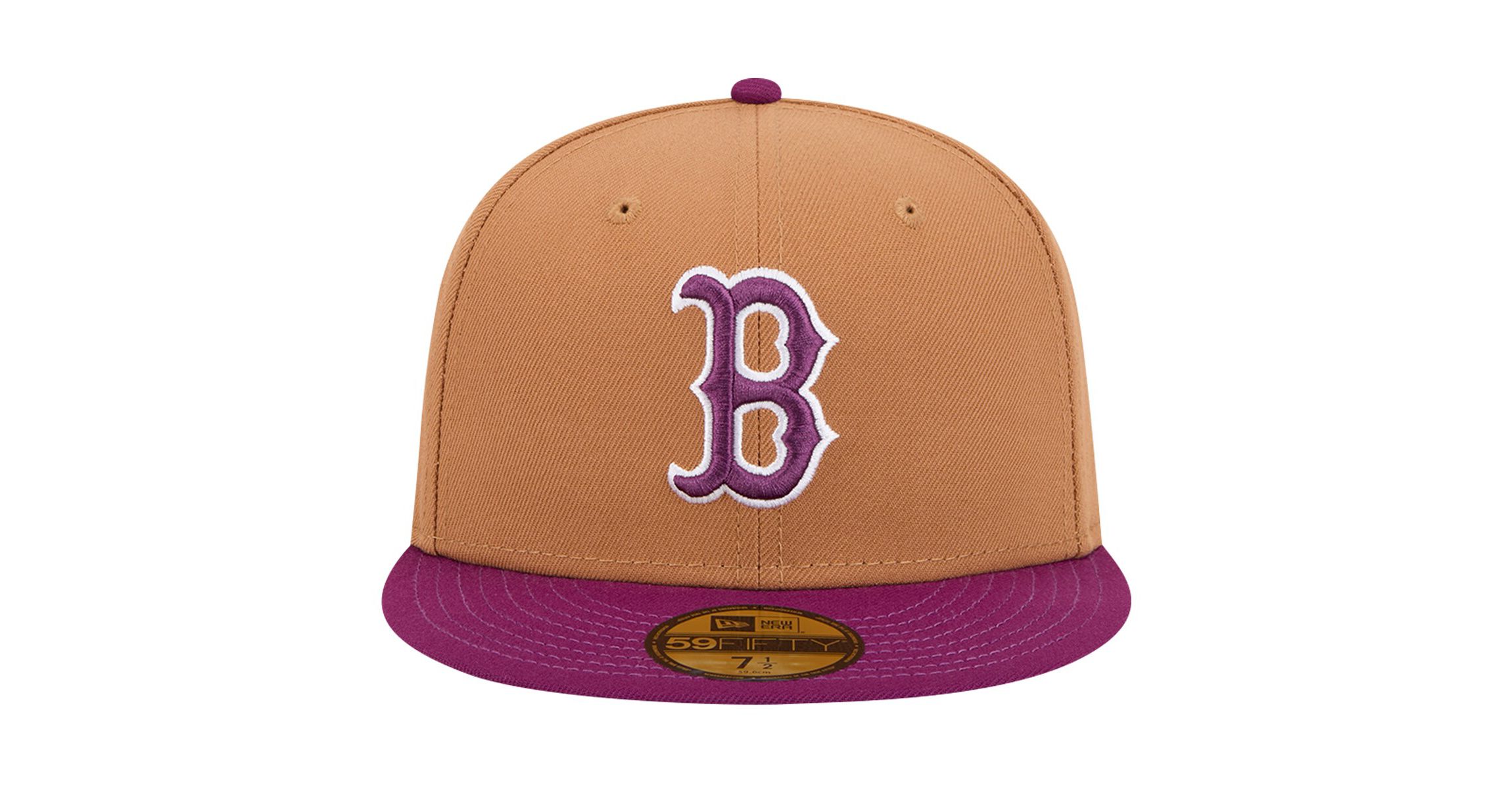 New Era Boston Red Sox MLB Brown/Purple Boston Sox Two-Tone Color Pack ...