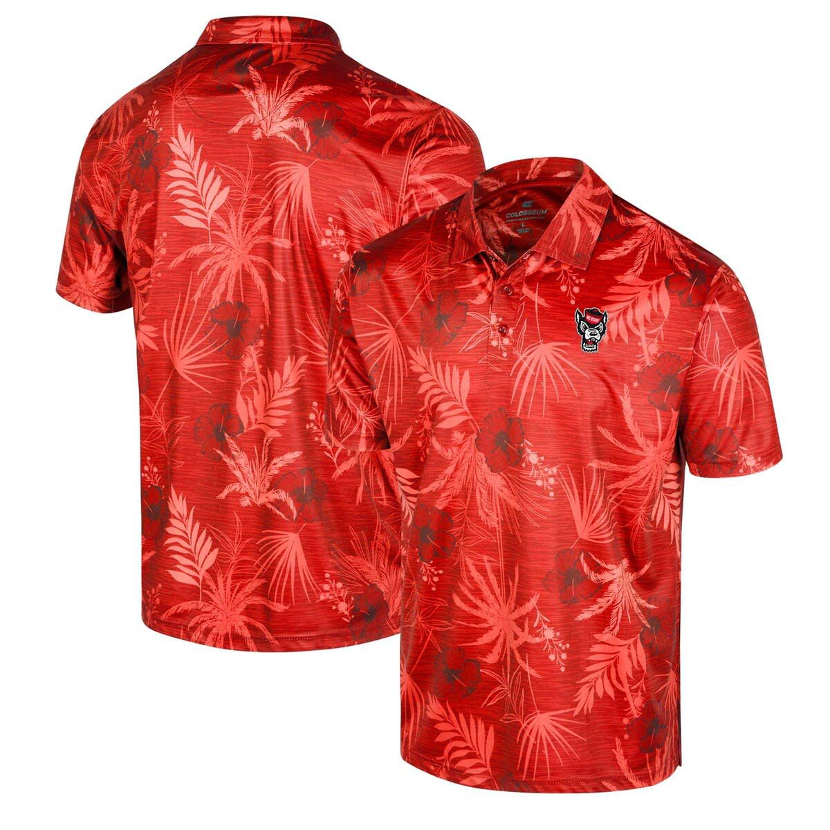 Colosseum NCAA NC State Wolfpack Palms Team Polo | Belk