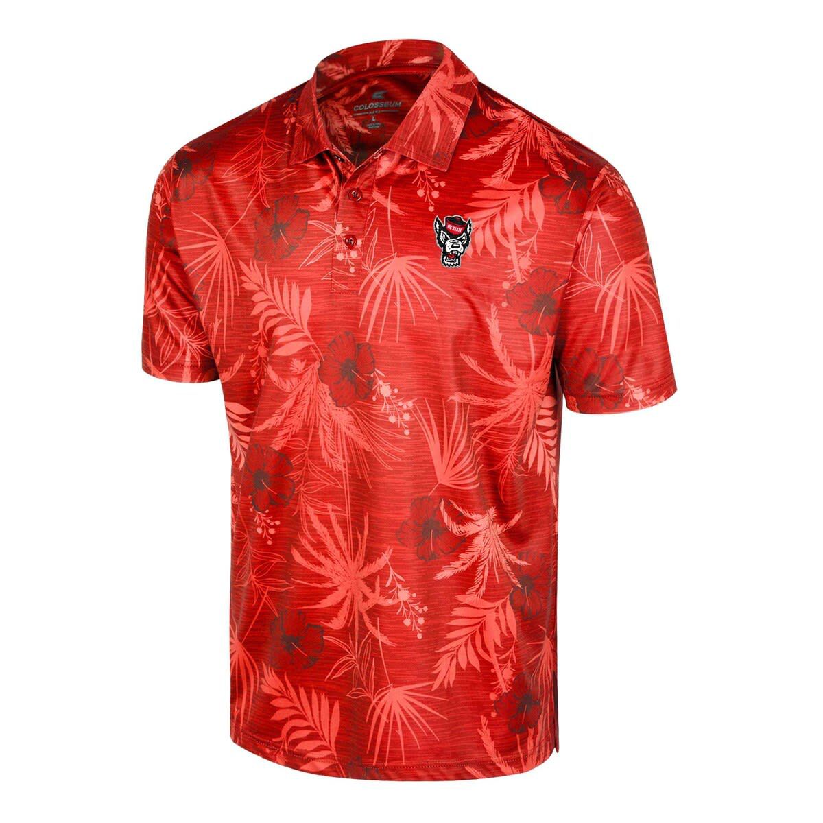 Colosseum NCAA NC State Wolfpack Palms Team Polo | Belk