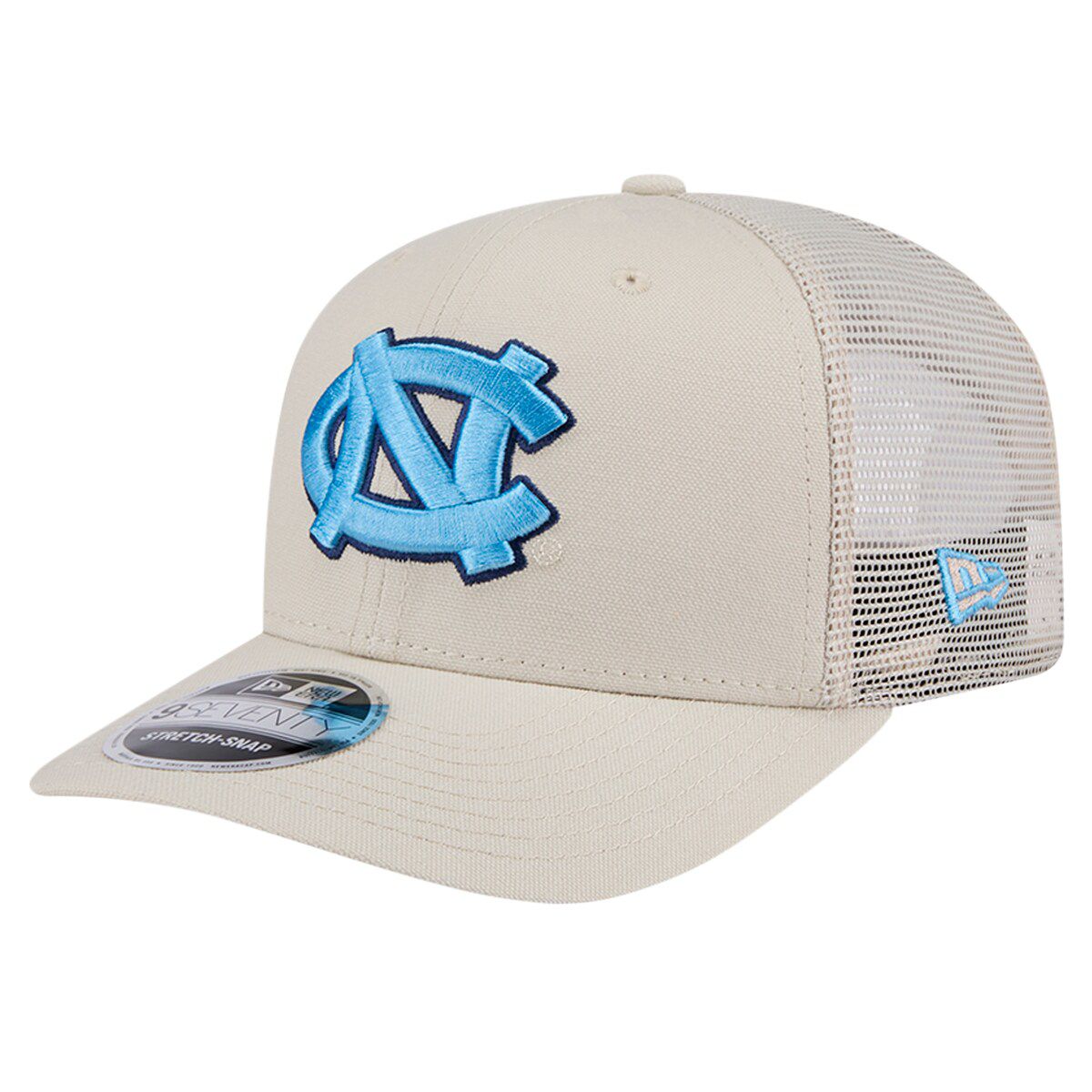 New Era NCAA North Carolina Tar Heels Canvas 9SEVENTY Stretch-Snap ...