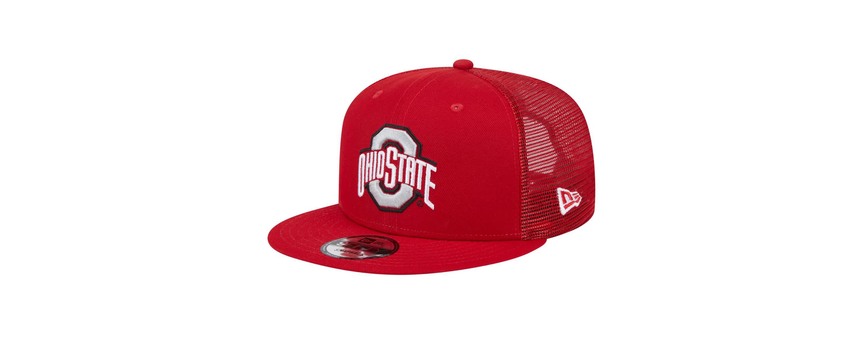 New Era NCAA Ohio State Buckeyes 9FIFTY Trucker Snapback Hat | Belk