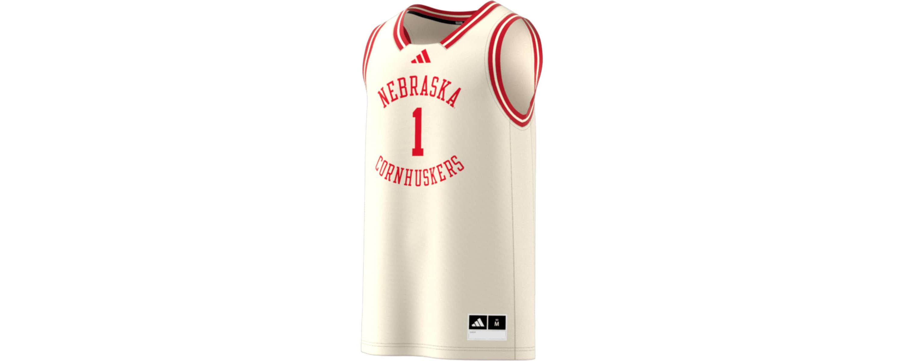 adidas NCAA #1 Nebraska Huskers Replica Swingman Jersey | Belk