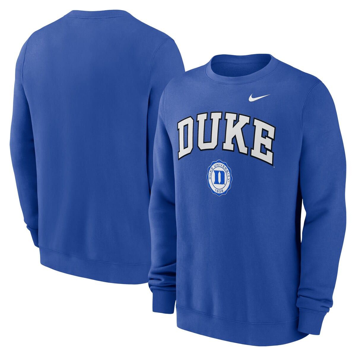 Nike® Duke Blue Devils NCAA Nike Duke Devils Arched Seal Pullover ...