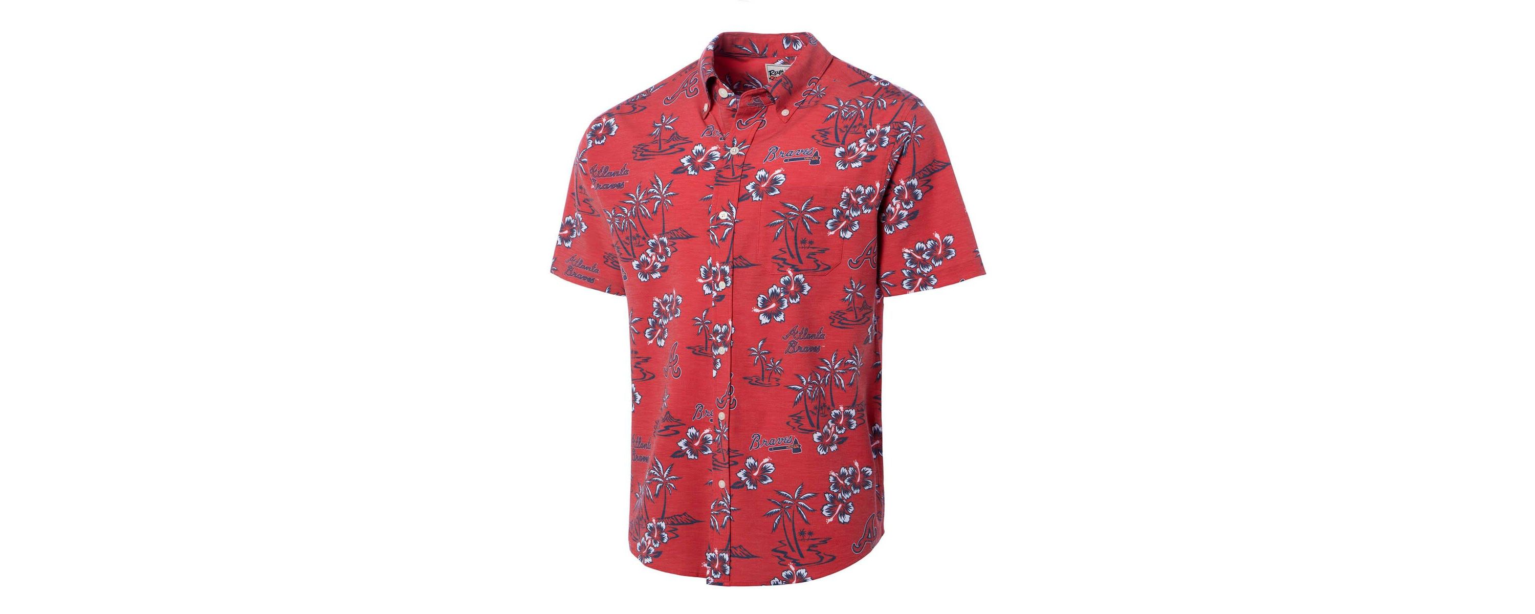 Reyn Spooner MLB Atlanta Braves Kekai Button-Down Shirt | Belk
