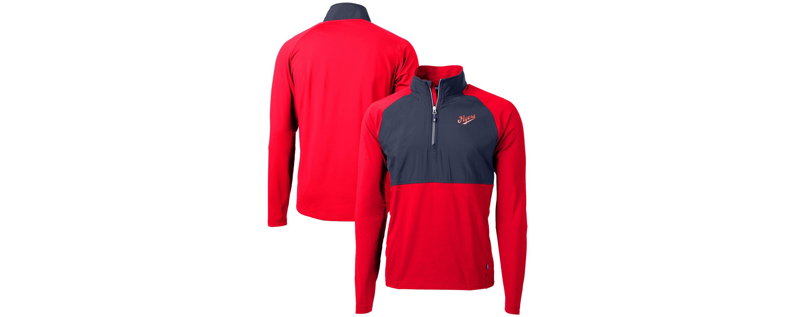 Cutter & Buck NCAA Dayton Flyers DryTec Adapt Eco Knit Hybrid Recycled ...