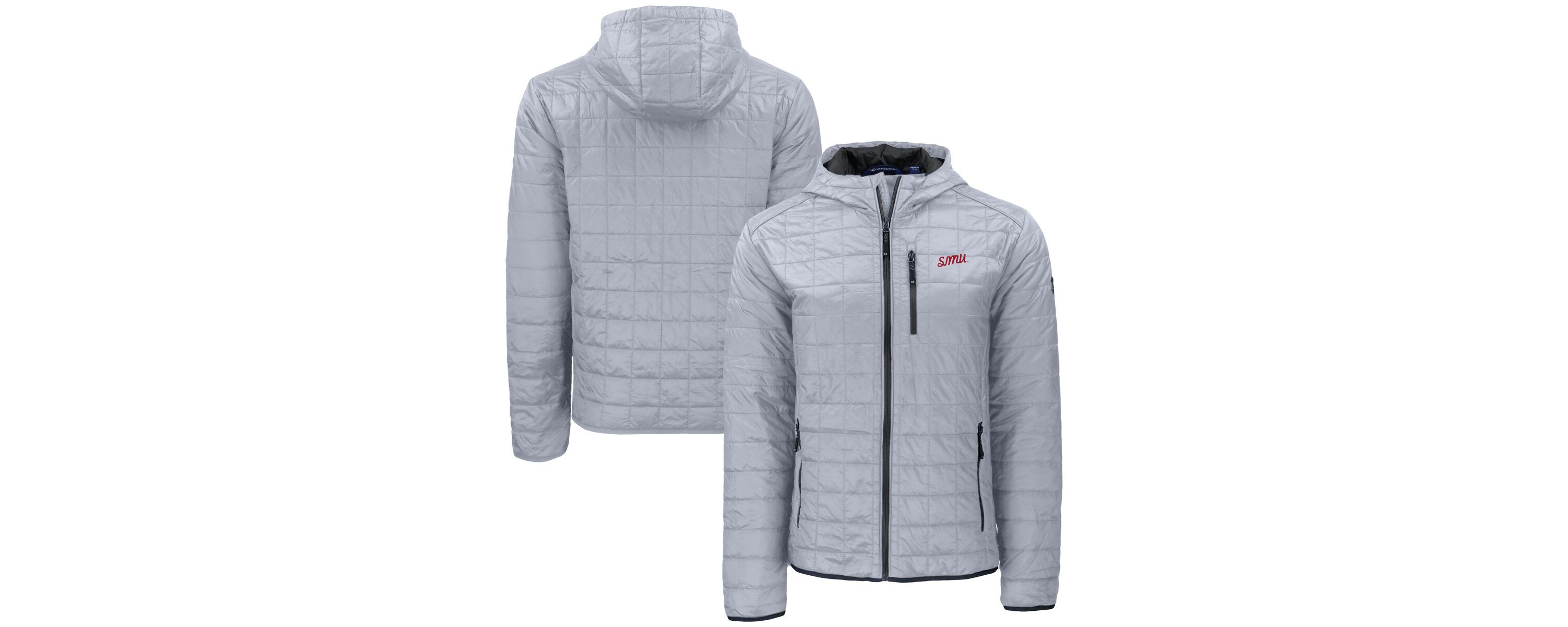 Cutter & Buck NCAA SMU Mustangs Vault Rainier Primaloft Eco Full-Zip ...