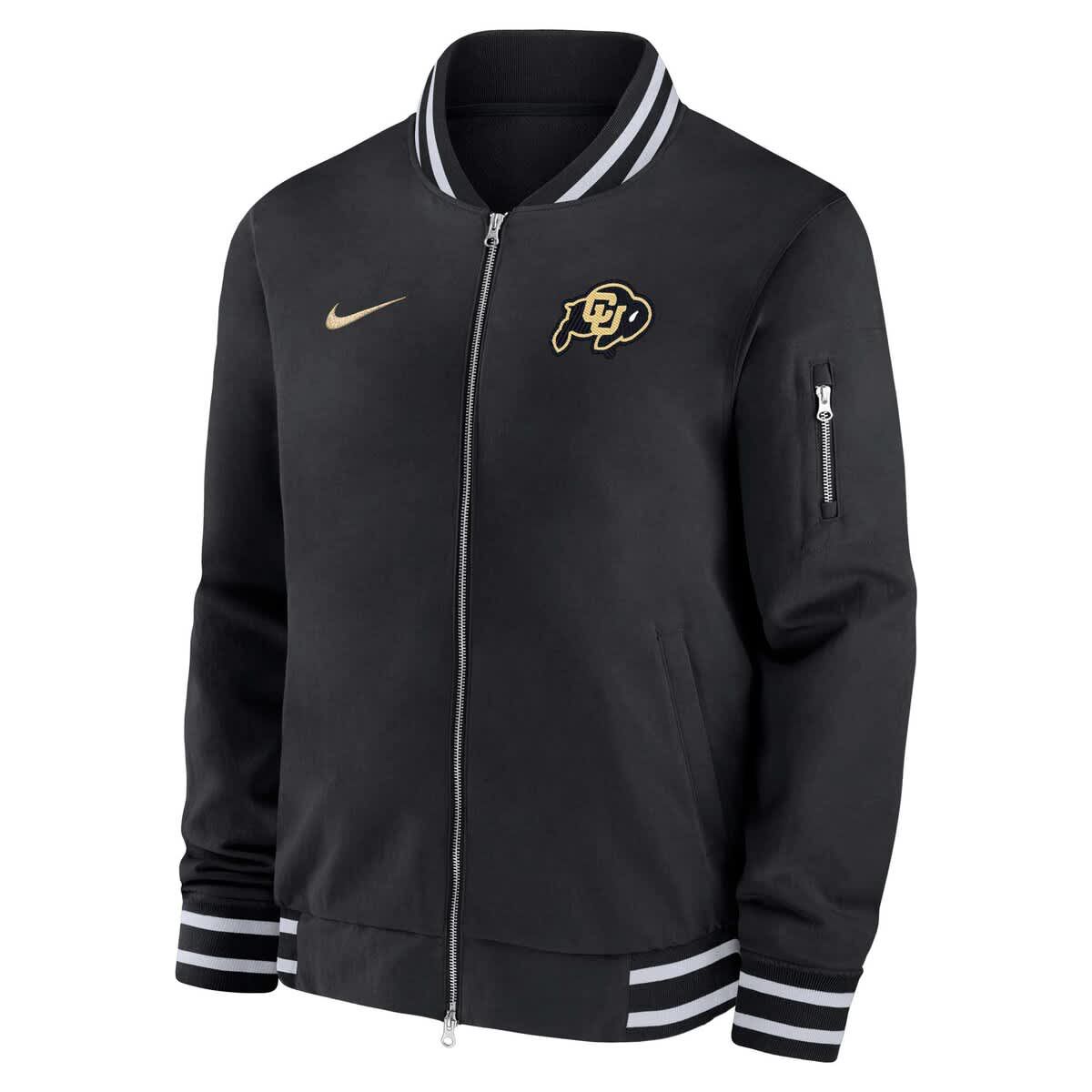 Nike® NCAA Nike Colorado Buffaloes Full-Zip Bomber Jacket | Belk