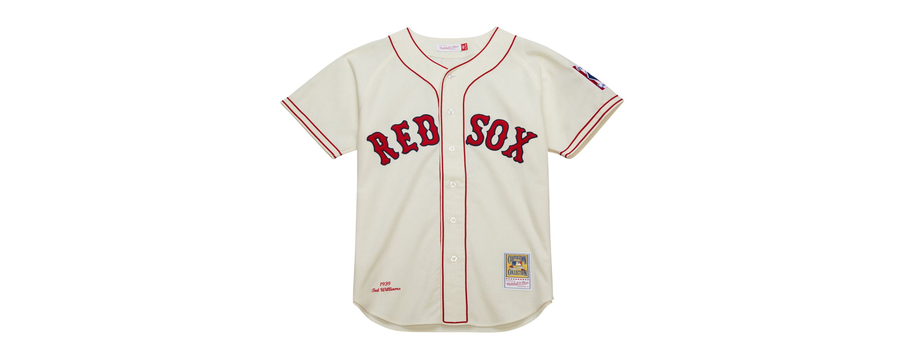 Mitchell & Ness Boston Red Sox MLB Ted Williams Boston Sox Cooperstown ...