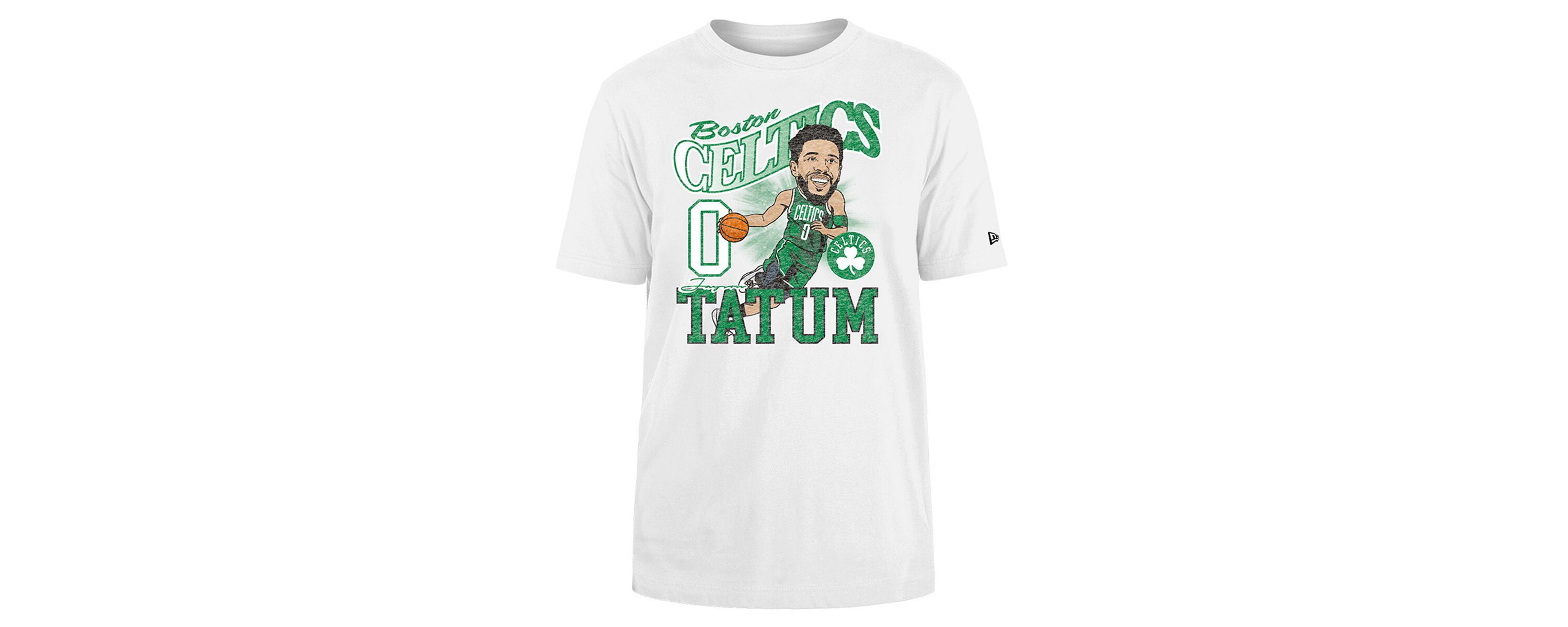 New Era NBA Jayson Tatum Boston Celtics Caricature Player T-Shirt | Belk